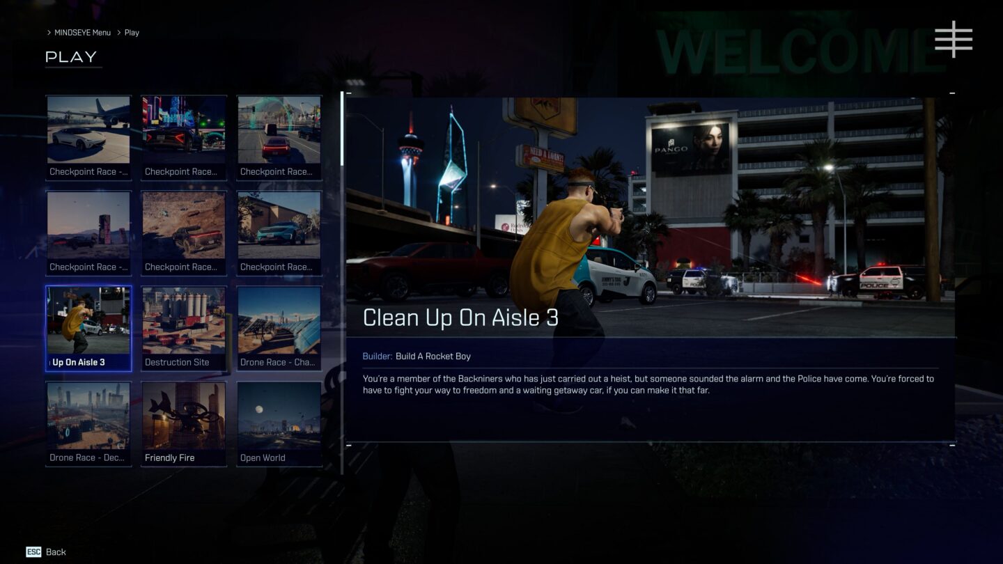 MindsEye ‘Introduction’ trailer, Game Creation Tools and post-launch content detailed - Gematsu