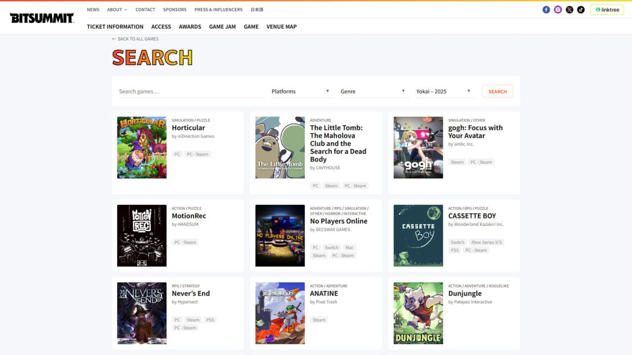 BitSummit the 13th games lineup announced - Gematsu