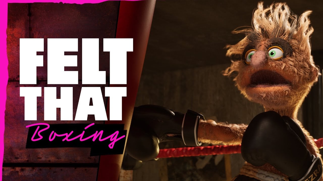 Puppet comedy boxing game Felt That: Boxing announced for PC - Gematsu