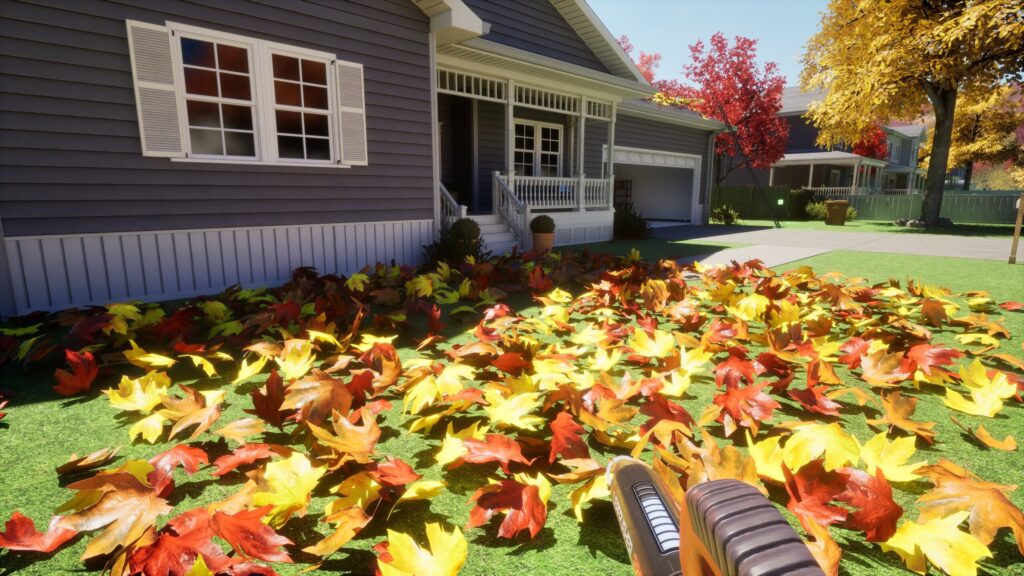 Leaf blowing simulation game Leaf Blower Co. announced for PC - Gematsu