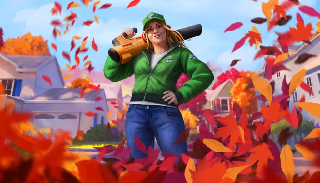 Leaf blowing simulation game Leaf Blower Co. announced for PC - Gematsu