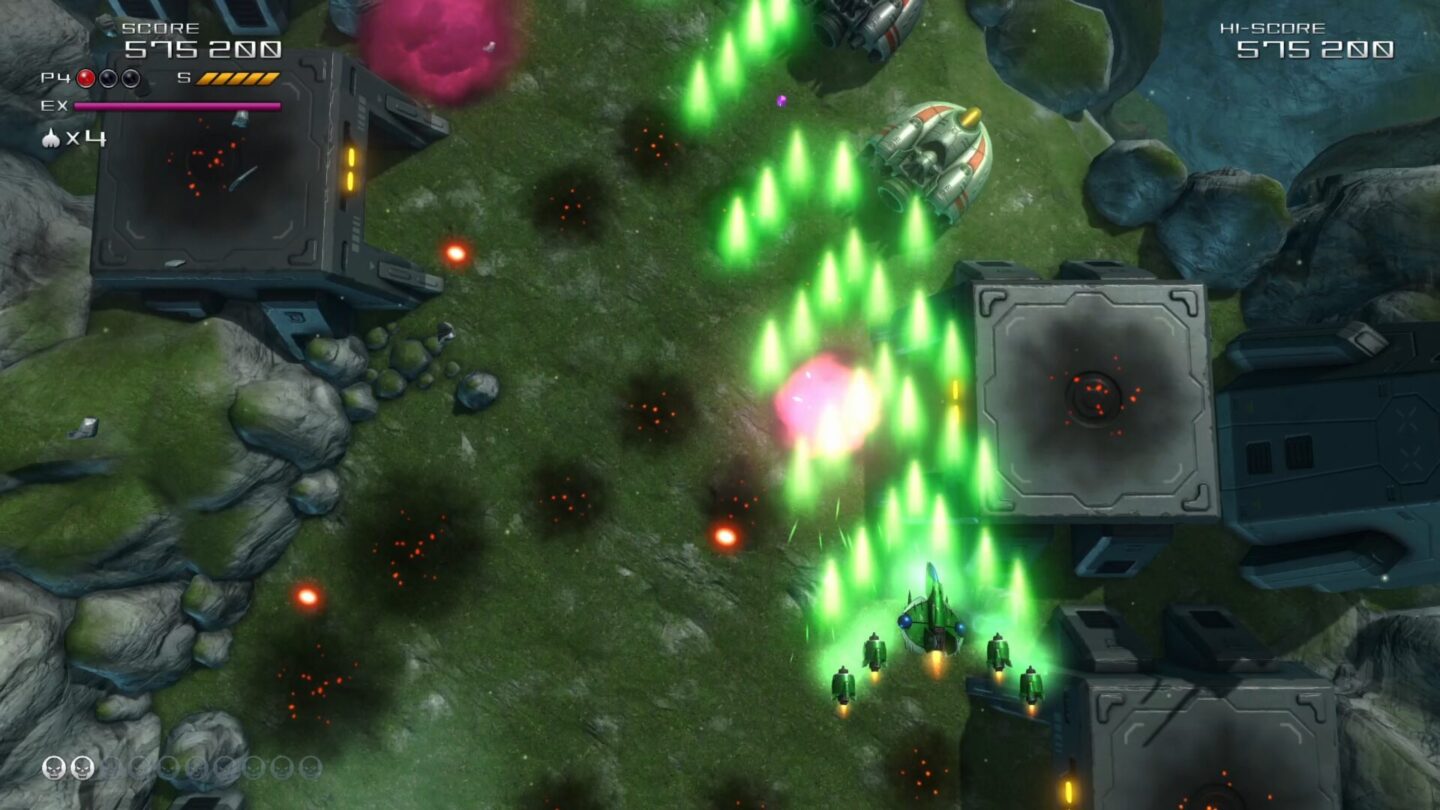 Truxton Extreme ‘Game Mode’ trailer, screenshots - Gematsu