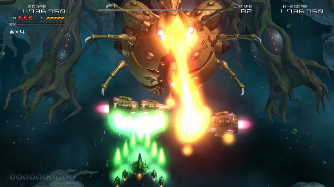 Truxton Extreme ‘Game Mode’ trailer, screenshots - Gematsu