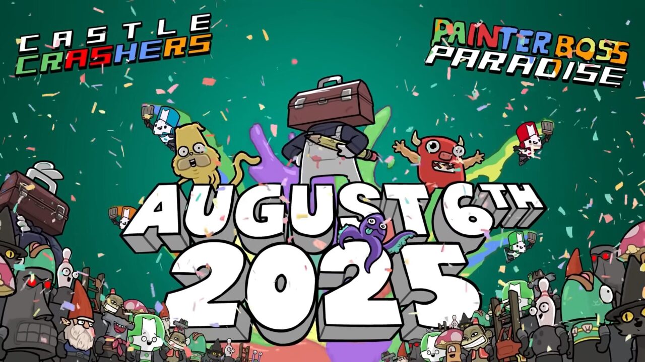 Castle Crashers DLC ‘Painter Boss Paradise’ for PC launches August 6 ...
