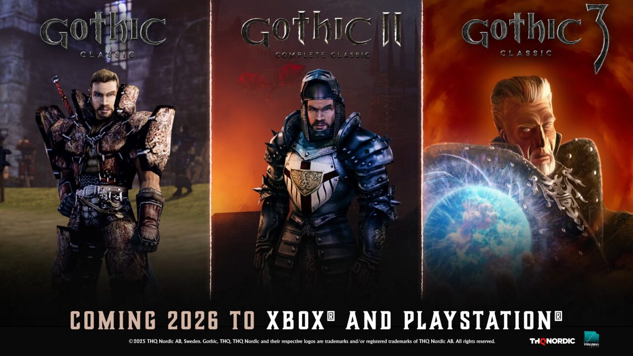 Gothic Classic trilogy coming to PS5, Xbox Series, PS4, and Xbox One in ...