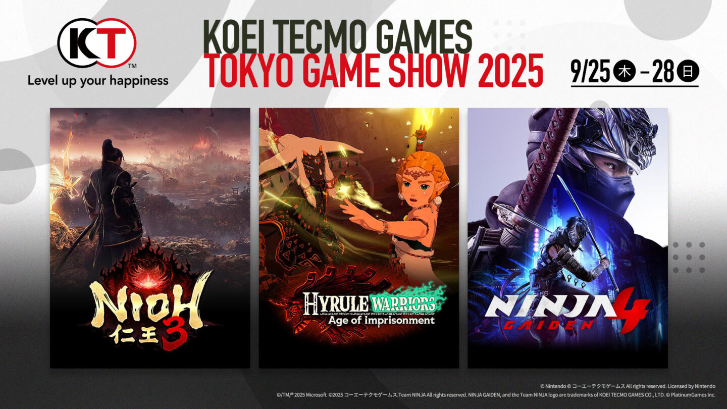 Koei Tecmo announces TGS 2025 lineup [Update: Schedule] - Gematsu