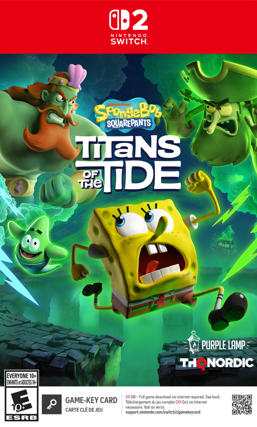 SpongeBob SquarePants: Titans of the Tide announced for PS5, Xbox ...