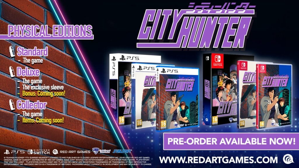 City Hunter revival announced for PS5, Xbox Series, Switch 2, Switch ...