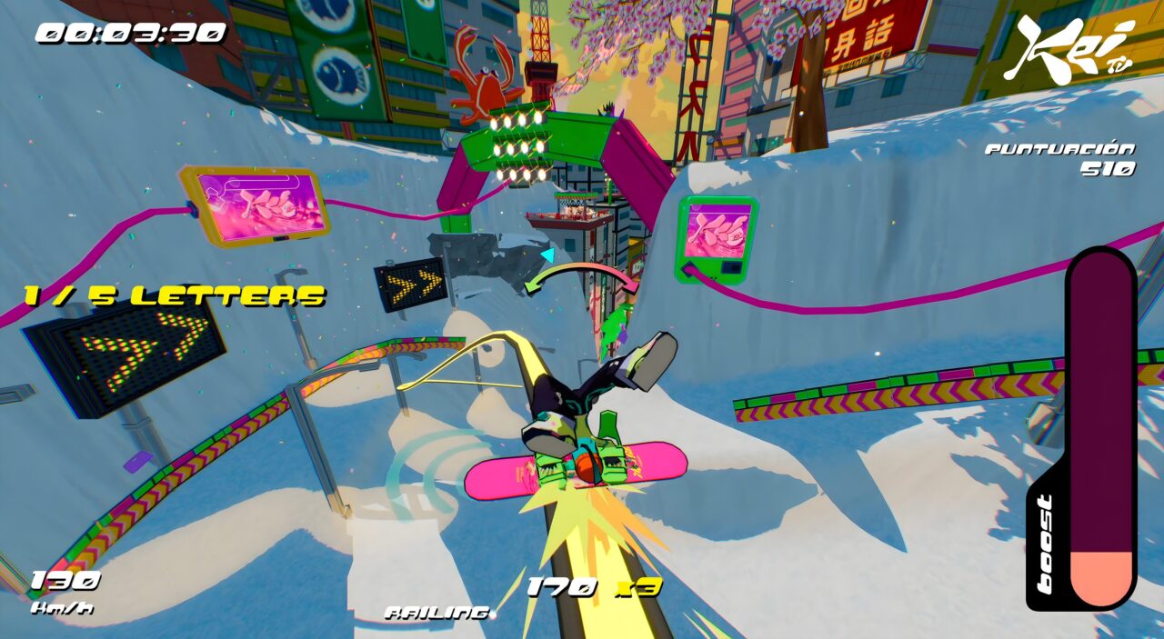 SSX-inspired arcade snowboarding game HYPERYuki: Snowboard Syndicate ...