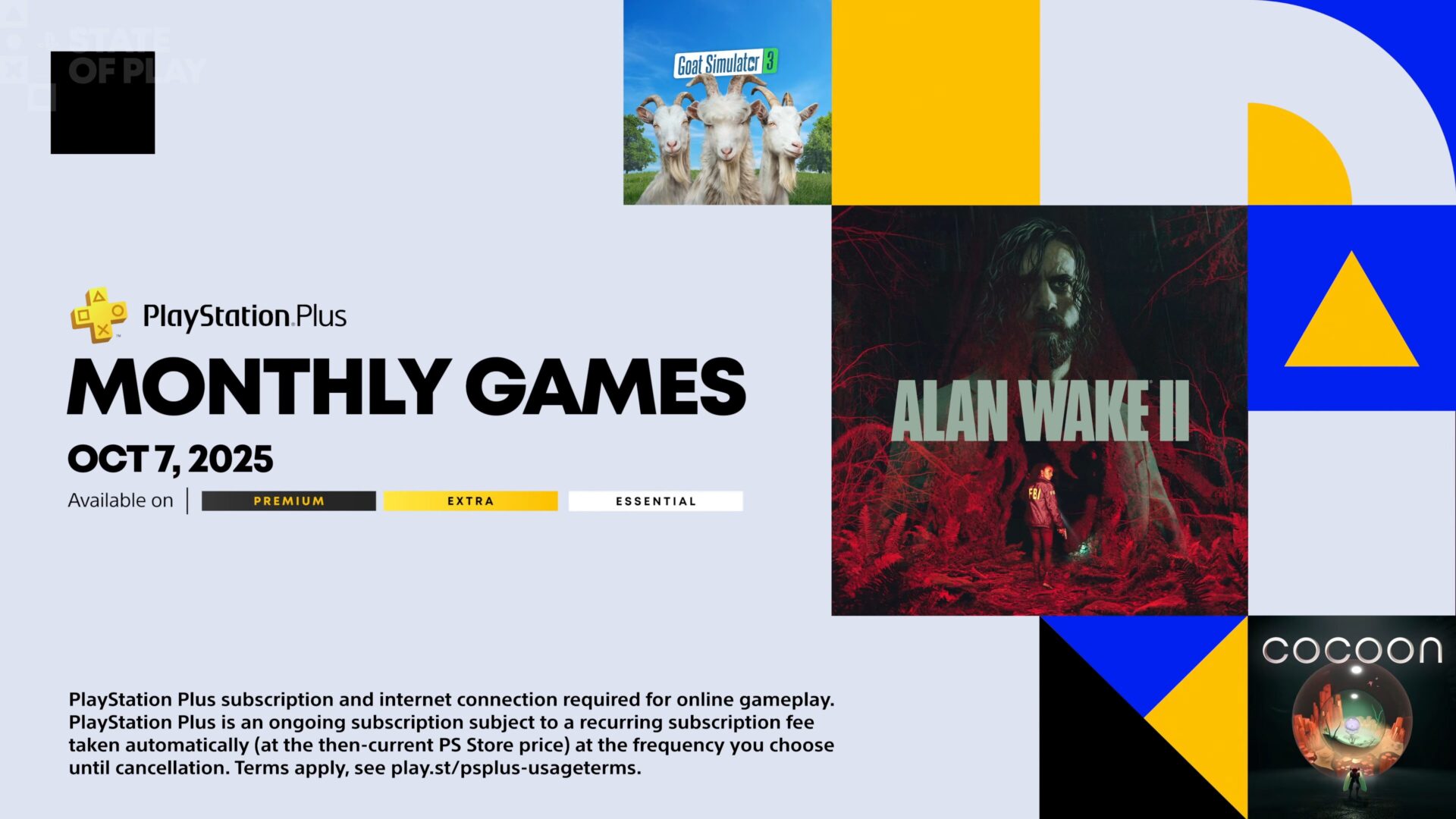 PlayStation Plus Monthly Games lineup for October 2025 announced - Gematsu