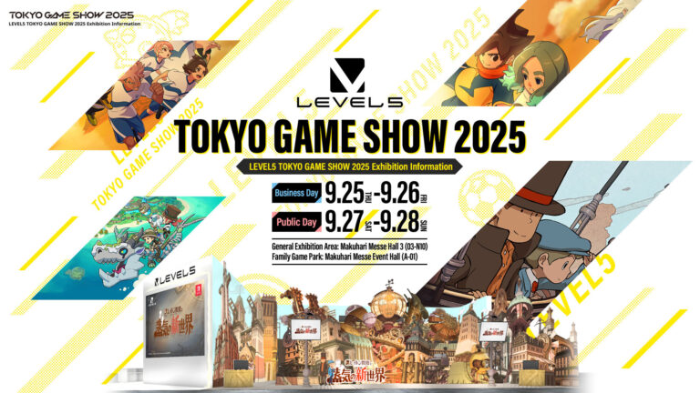 LEVEL-5 announces TGS 2025 lineup - Gematsu