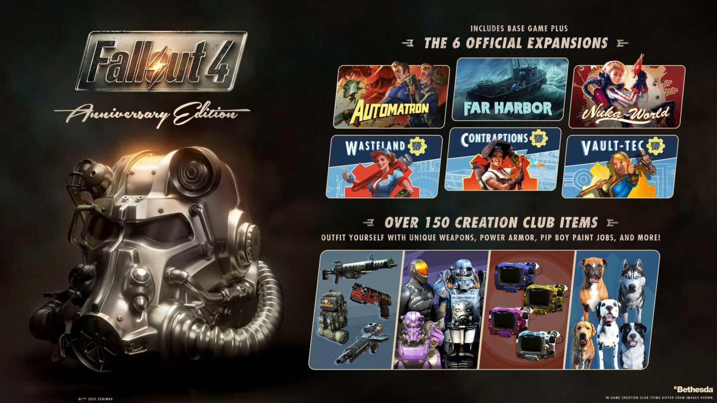 Fallout 4: Anniversary Edition announced; coming to Switch 2 in 2026 ...