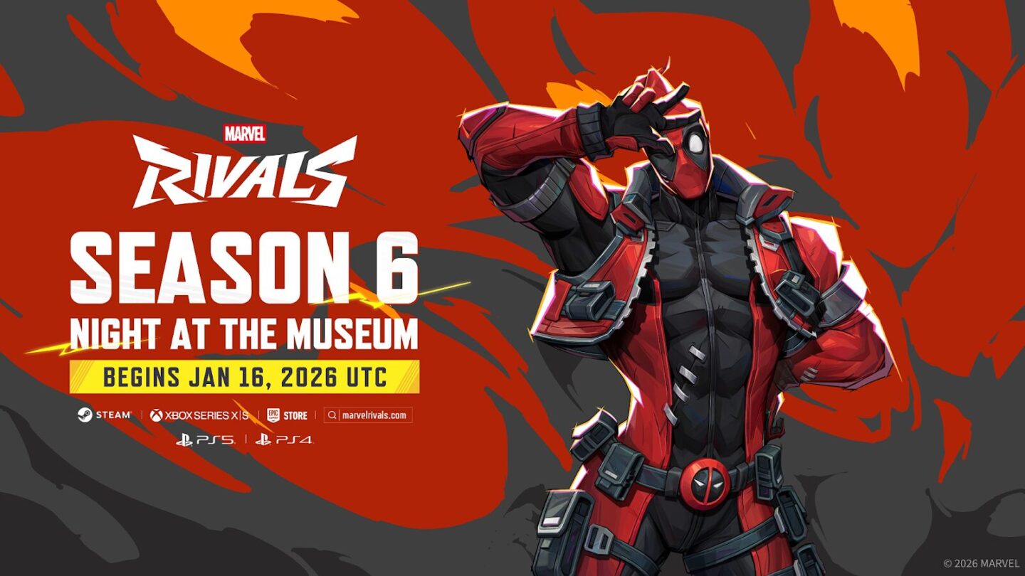 Marvel Rivals Season 6 update launches January 16, 2026, adds Deadpool ...