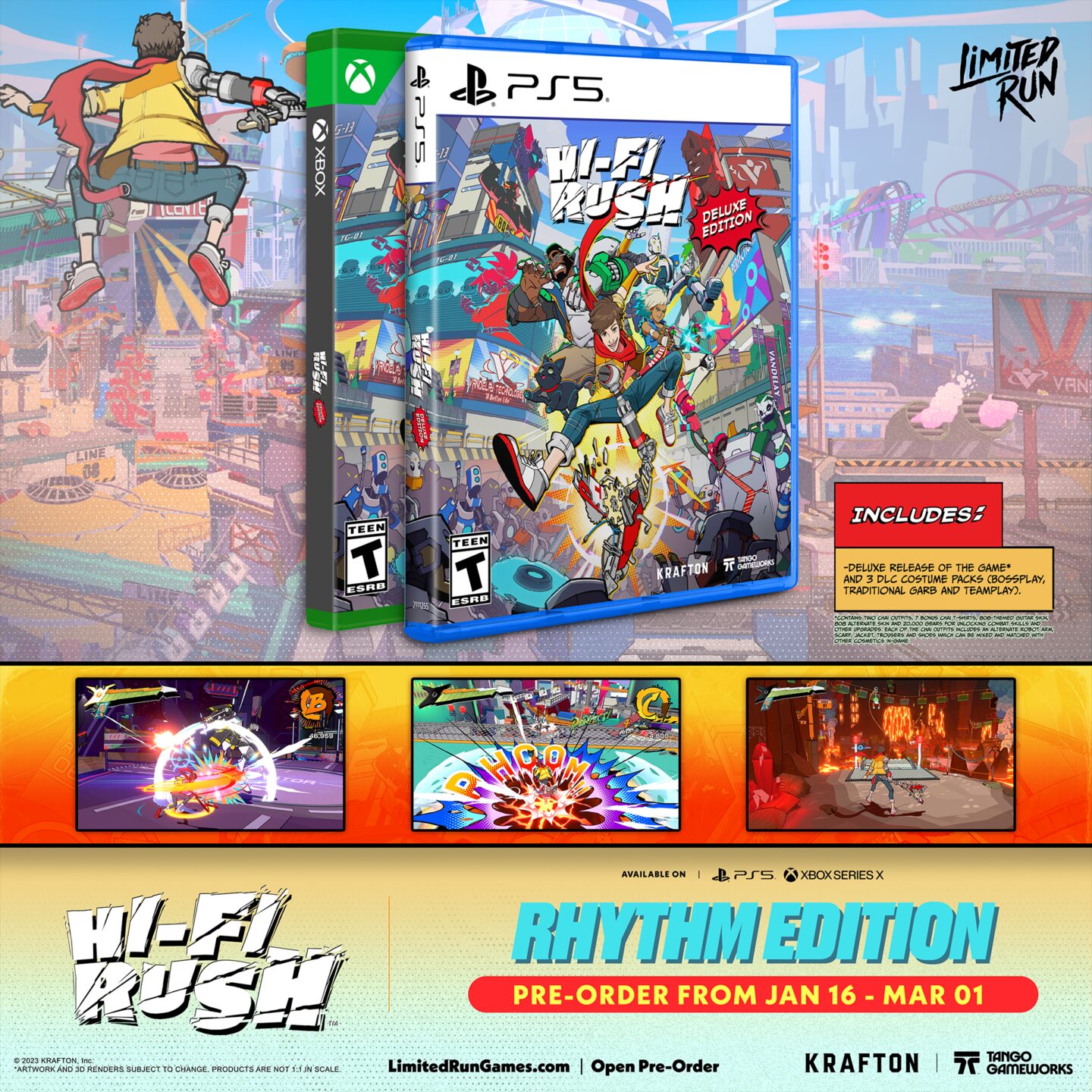 Hi-Fi RUSH physical edition pre-orders open January 16 - Gematsu