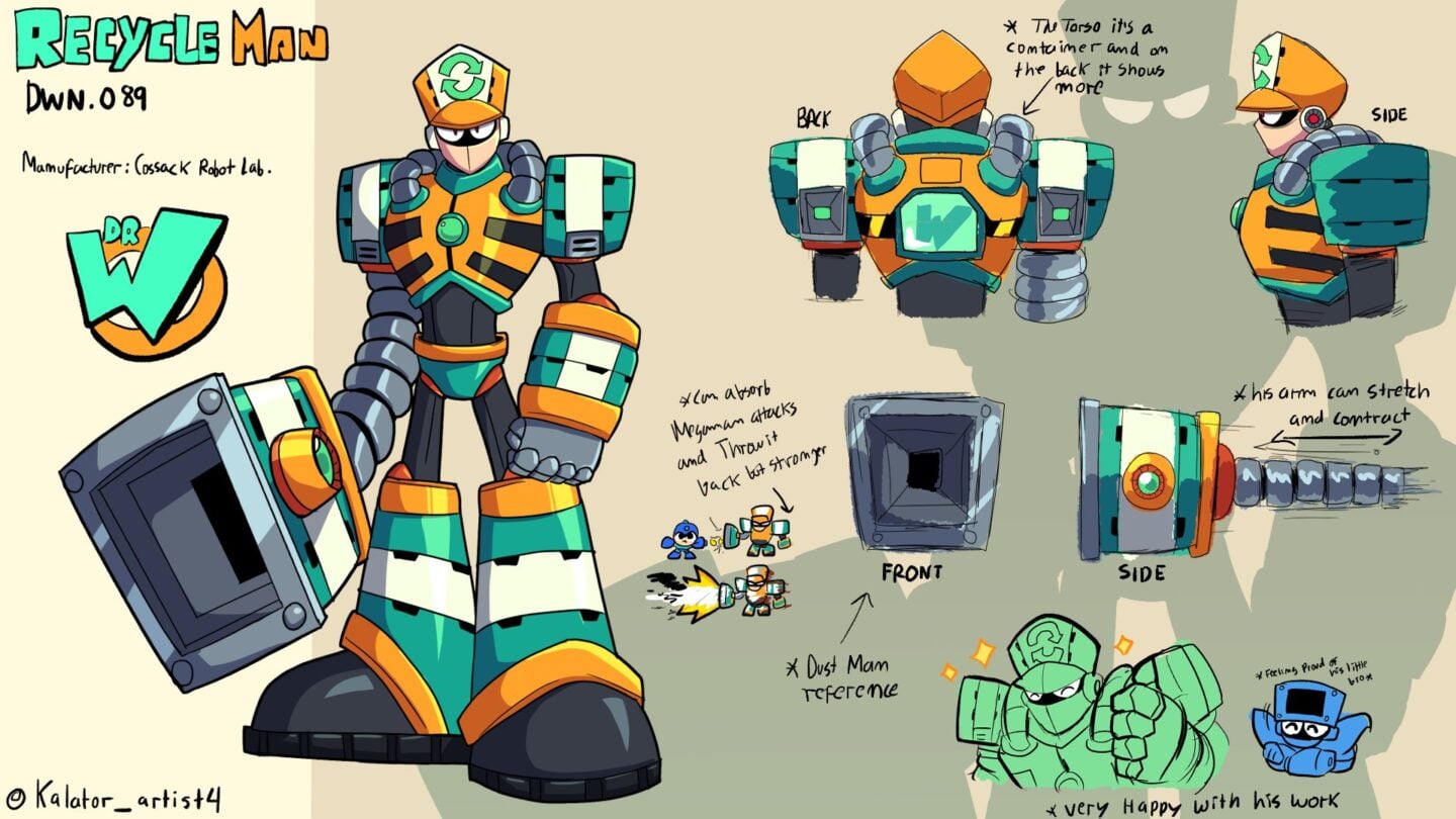 Mega Man: Dual Override ‘Robot Master Design Contest’ finalists ...