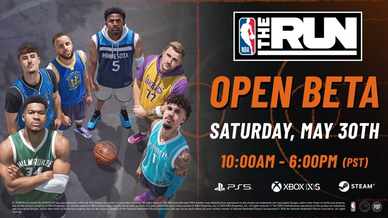 NBA THE RUN open beta test set for May 30 - Gematsu