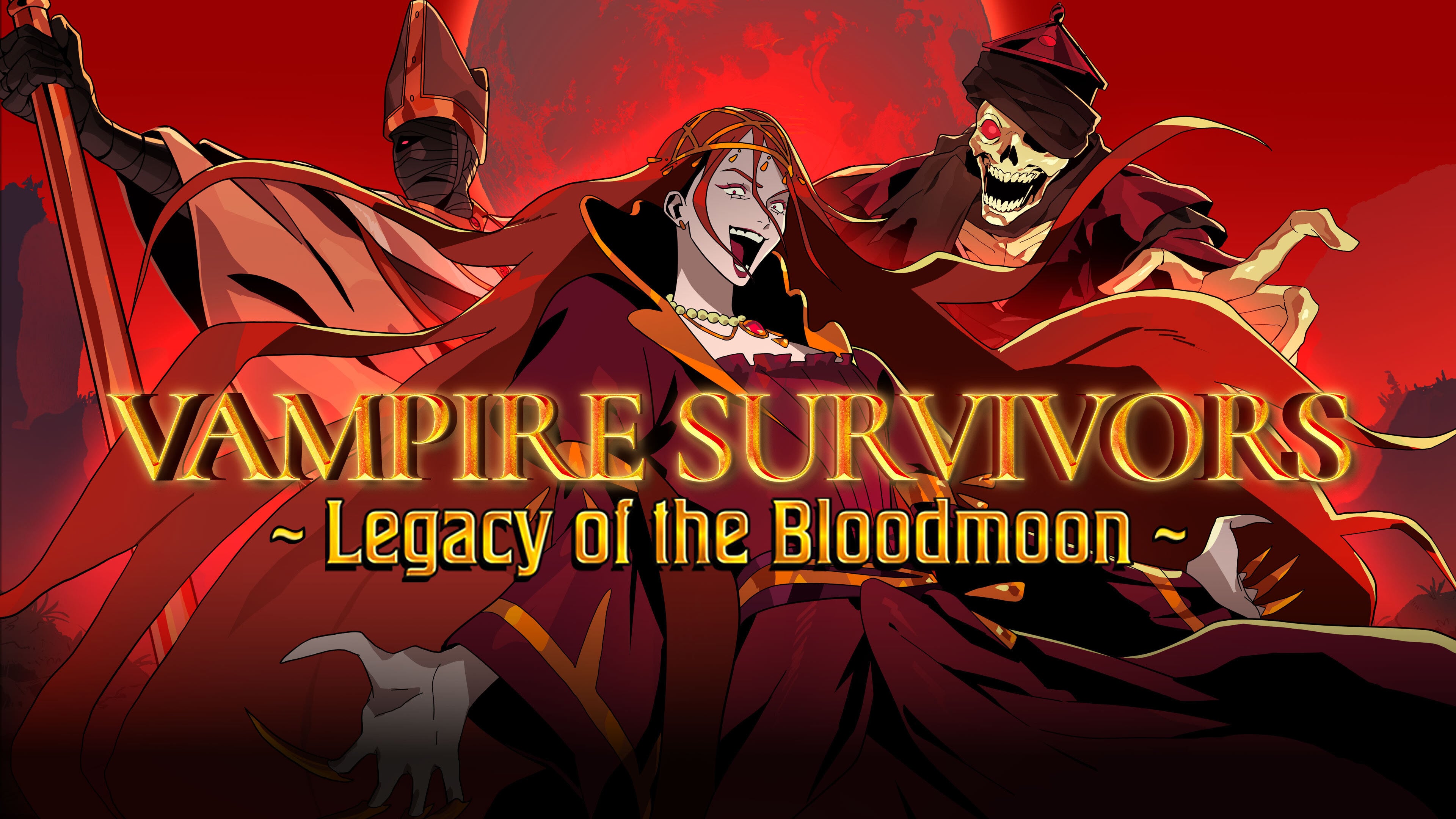 Vampire Survivors DLC ‘Legacy of the Bloodmoon’ announced alongside ...