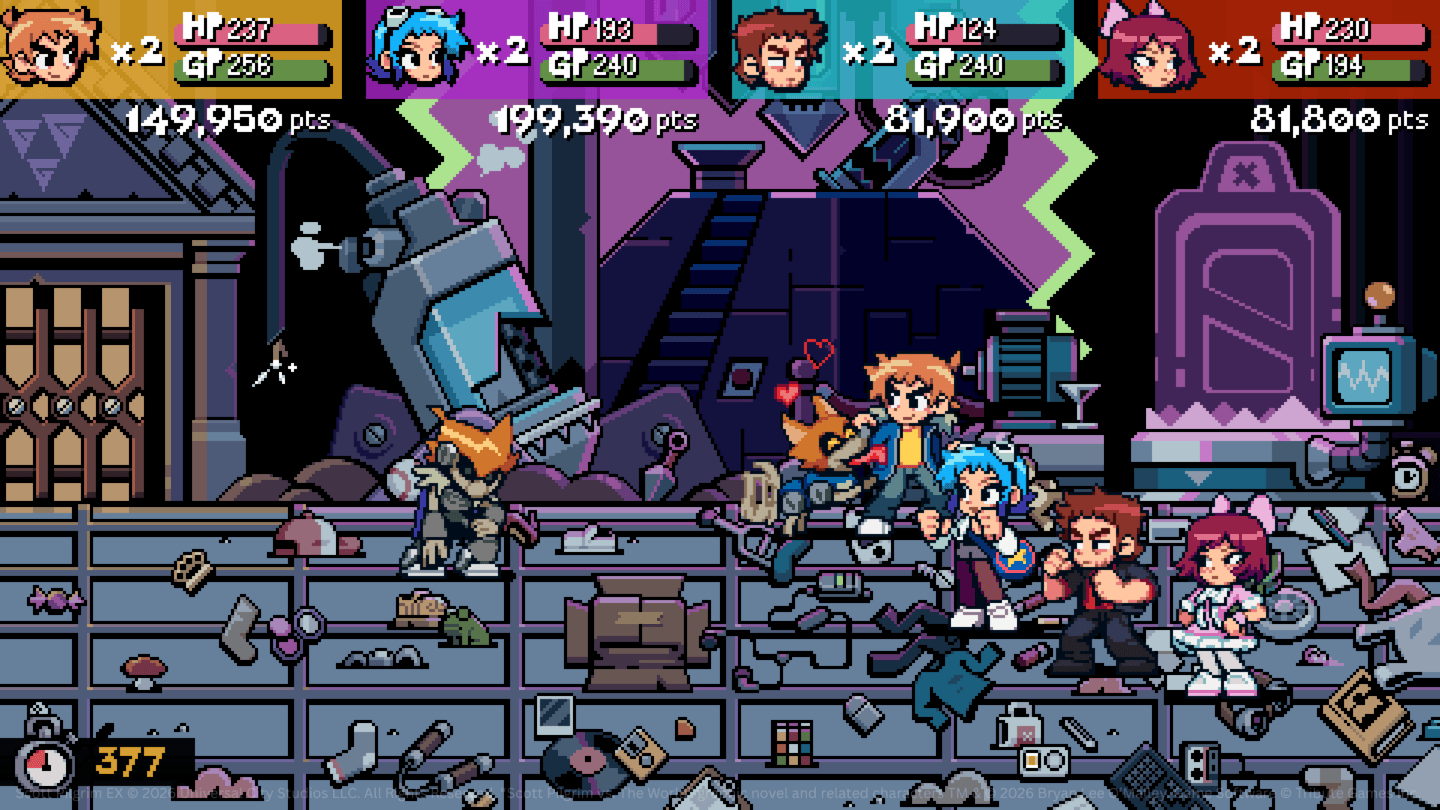 Scott Pilgrim EX DLC ‘Back in the Band’ now available alongside ‘Coin ...
